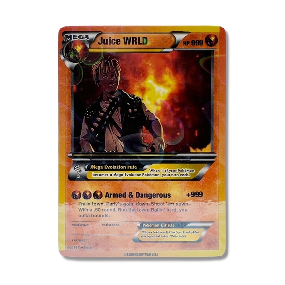 Other | Juice Wrld Pokemon Card | Poshmark